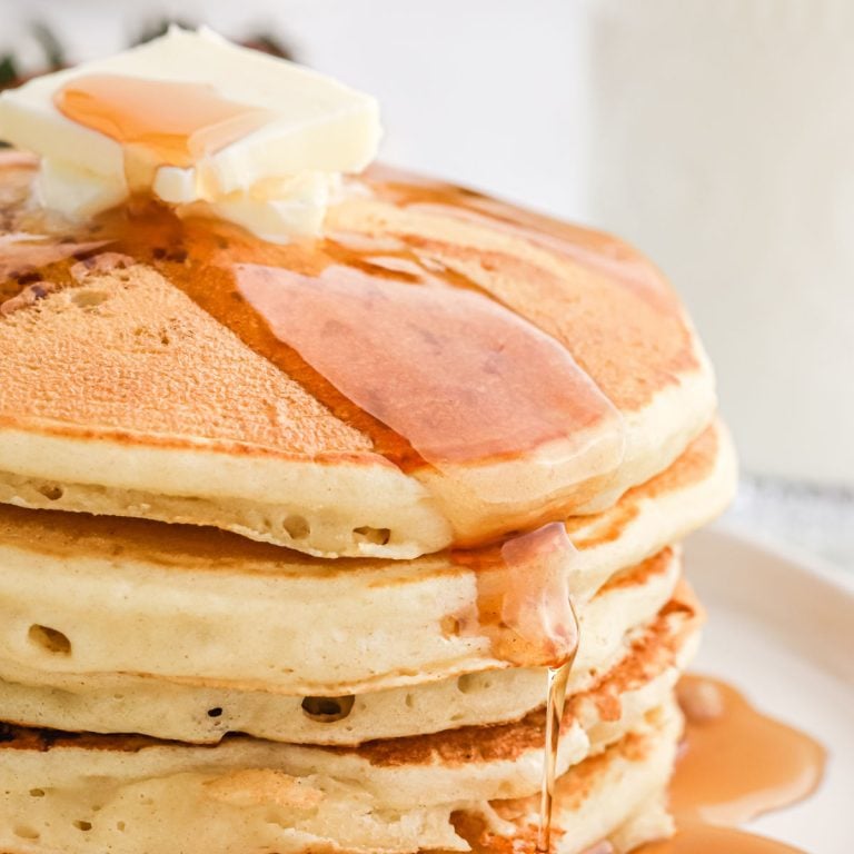 Sweet Cream Pancakes - Eating on a Dime