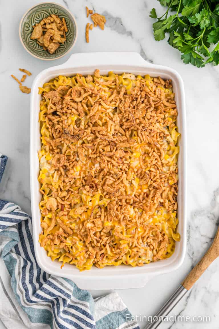 Ultimate Chicken Casserole - Eating on a Dime