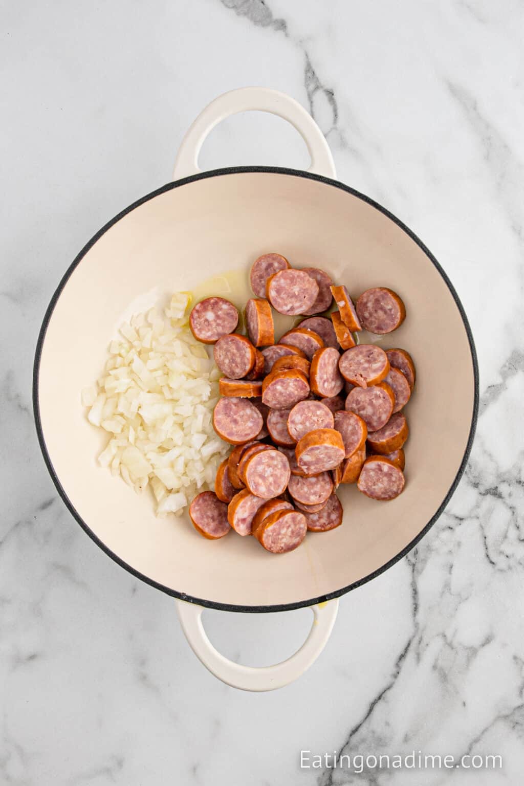 Kielbasa Pasta: Quick and Creamy One Pot Meal - Eating on a Dime