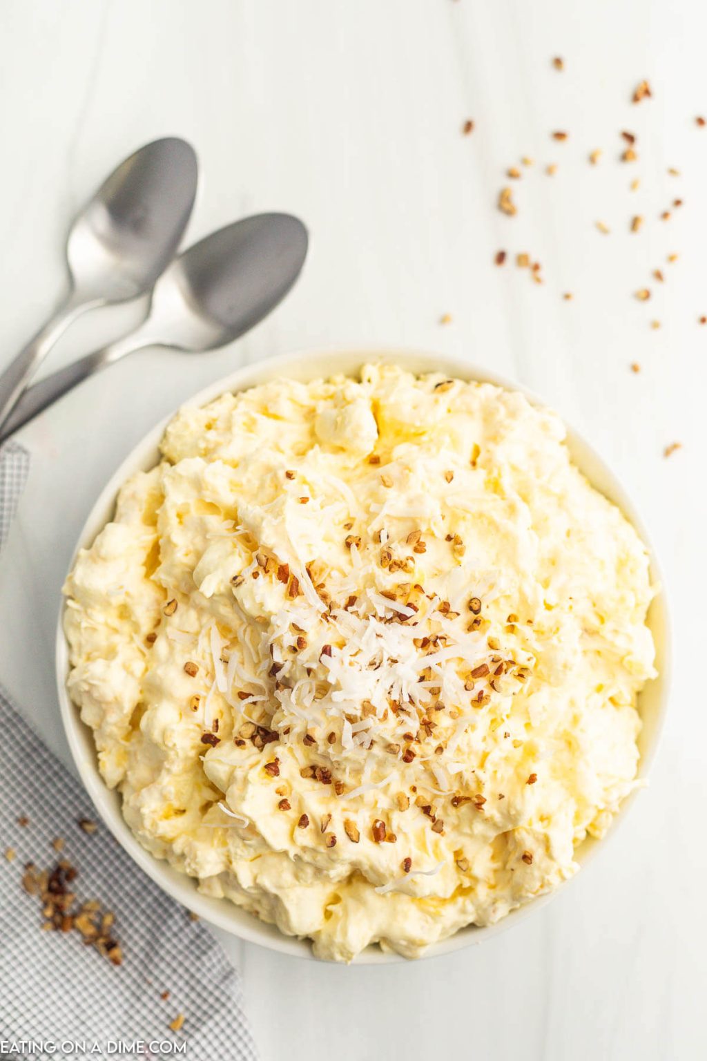 Pineapple Fluff - Eating on a Dime