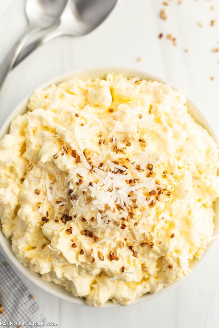 Pineapple Fluff - Eating on a Dime