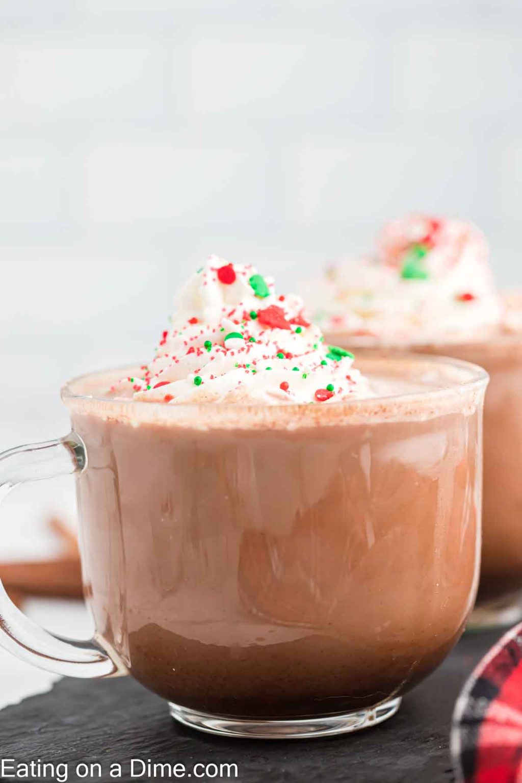 Christmas Hot Chocolate - Eating on a Dime