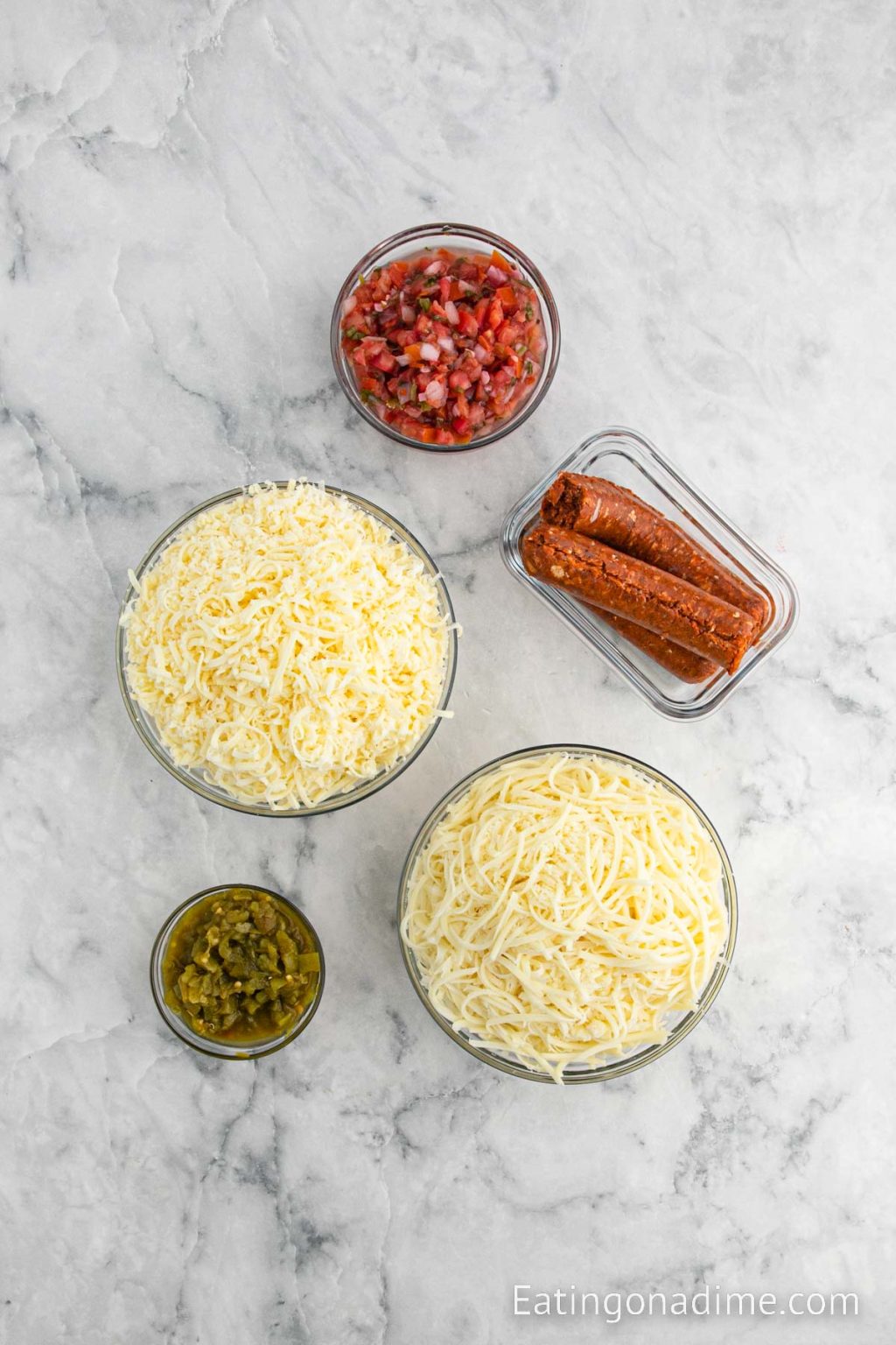 Queso Fundido con Chorizo - Eating on a Dime