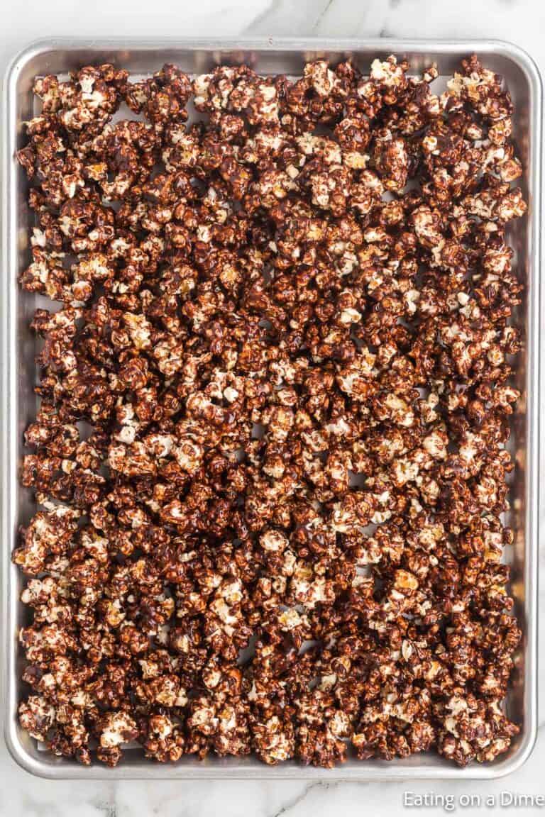 Chocolate Popcorn - Eating on a Dime