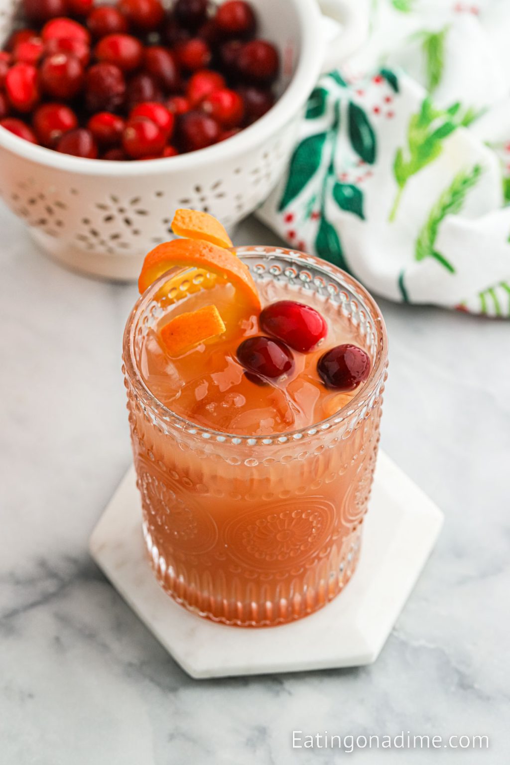 Christmas Morning Punch - Eating on a Dime