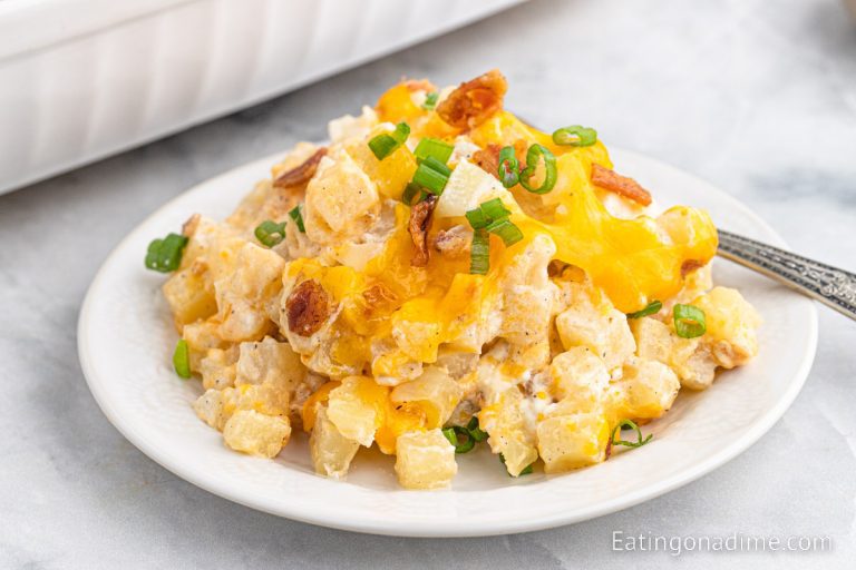 Loaded Baked Potato Casserole: A Comfort Dish - Eating on a Dime