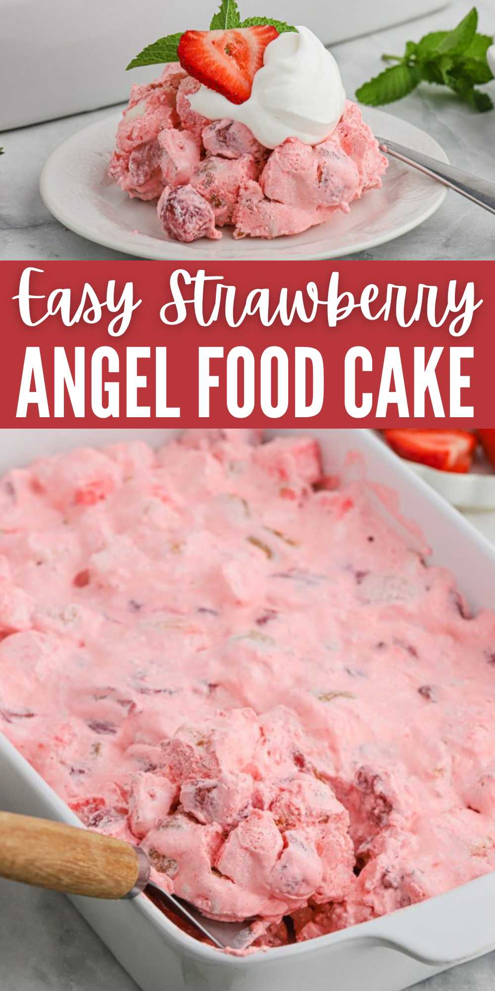 Angel Food Jello Recipe Strawberry Jello Angel Food Cake Dessert Food