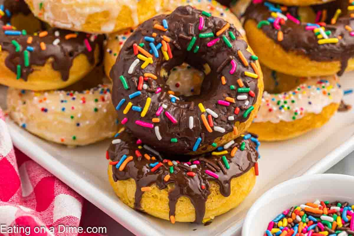 Cake Mix Donuts - Eating on a Dime