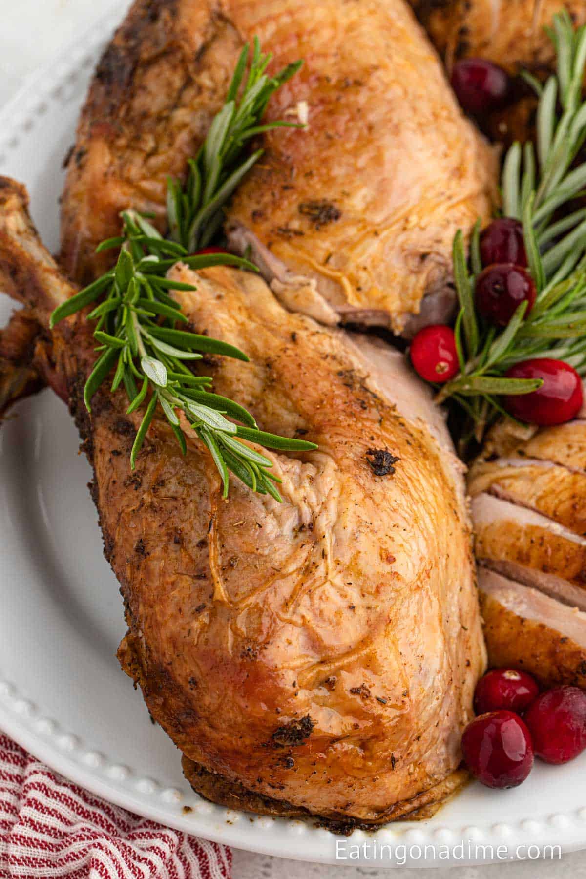 Grilled Turkey - Juicy & Perfectly Charred - Eating on a Dime