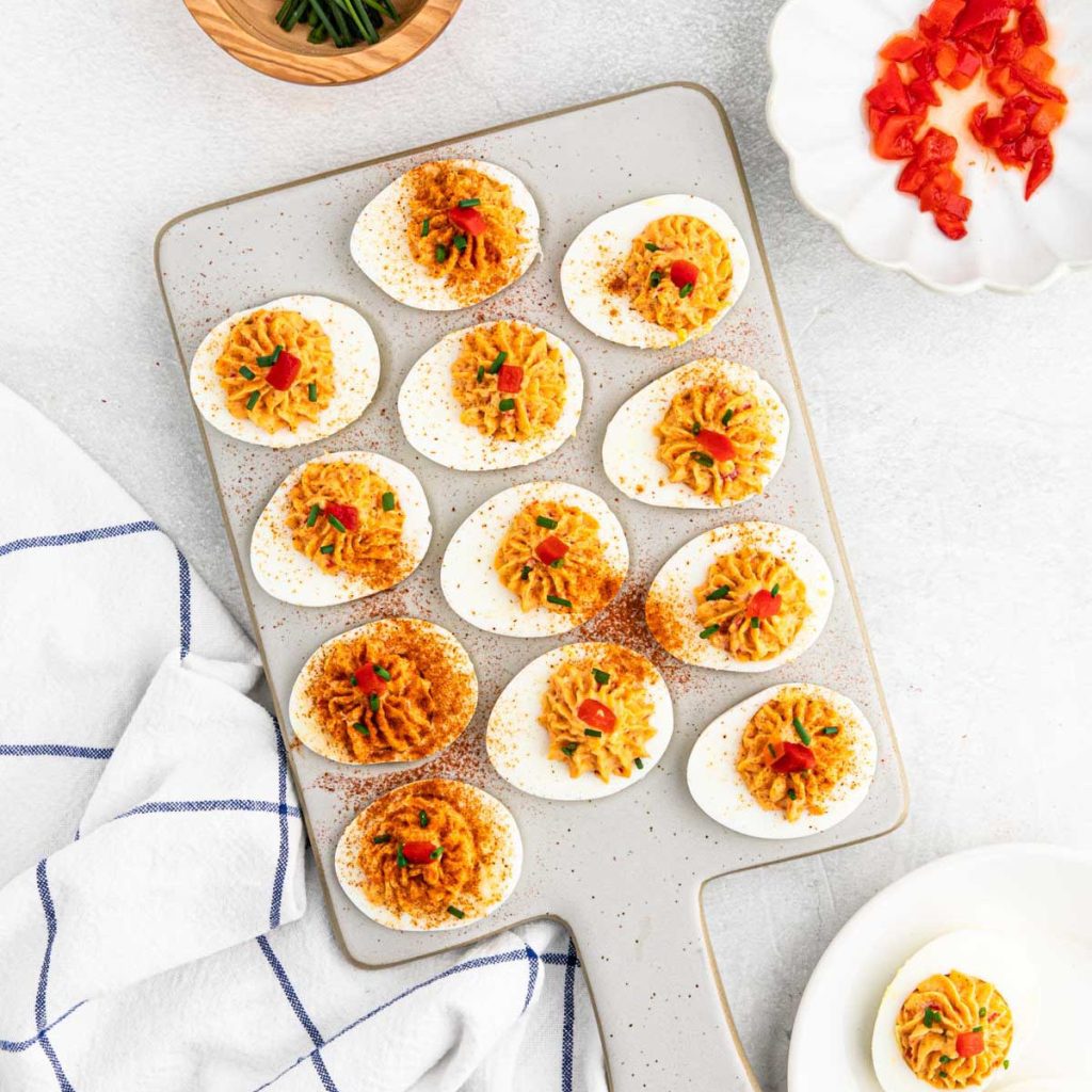 Fried Deviled Eggs - Eating on a Dime