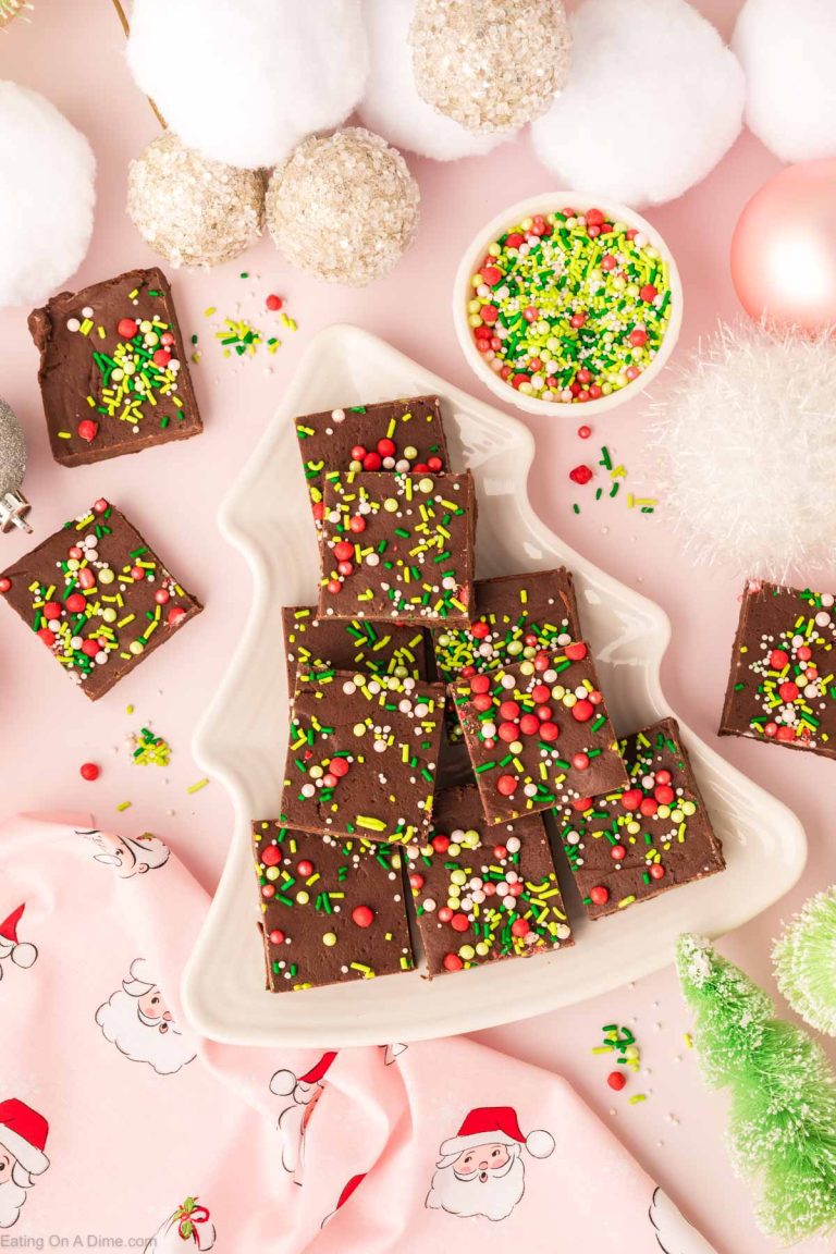 Christmas Fudge - Only 4 Ingredients