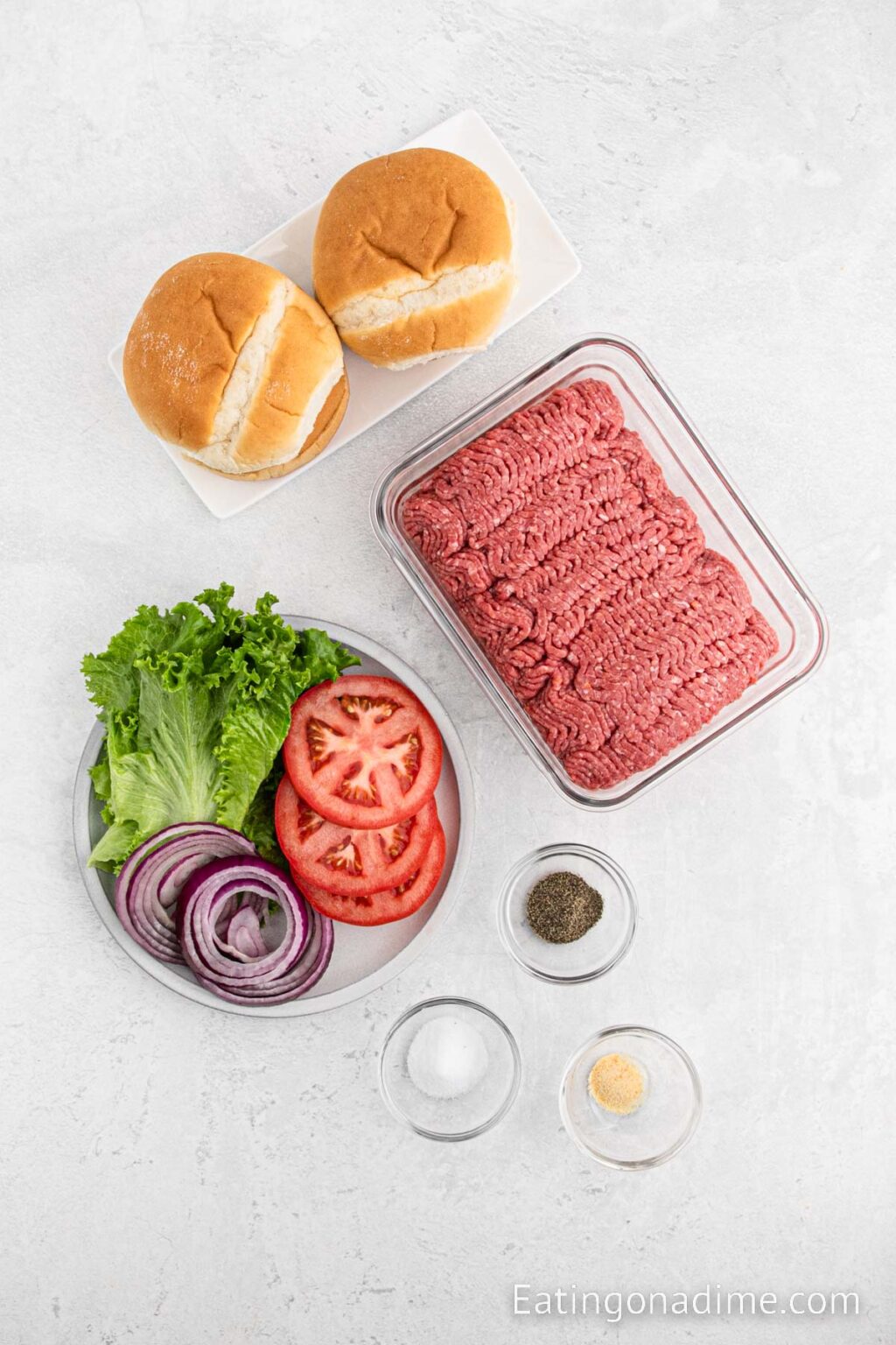 Baked Hamburgers - Eating on a Dime