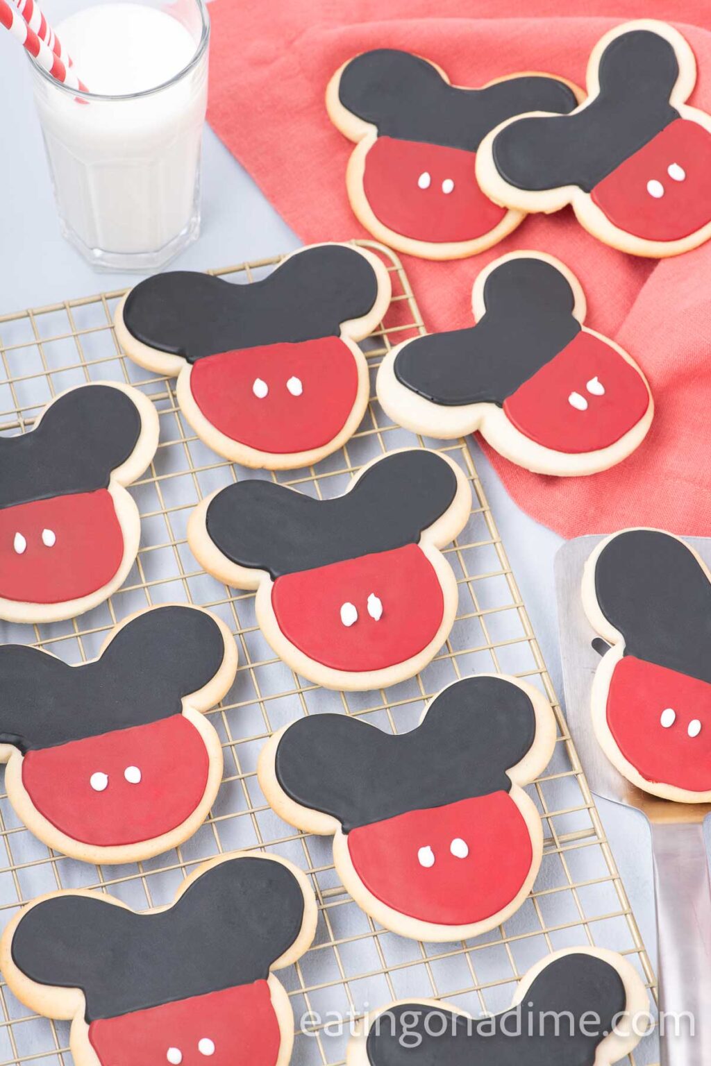 Mickey Mouse Cookies - Eating on a Dime