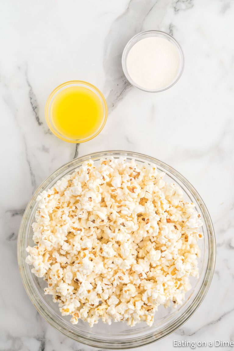 White Cheddar Popcorn - Eating on a Dime
