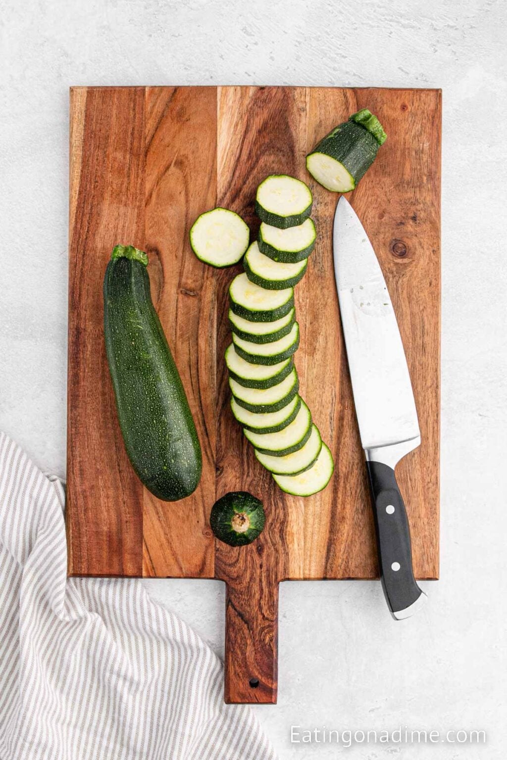 Fried Zucchini Recipe - Eating on a Dime
