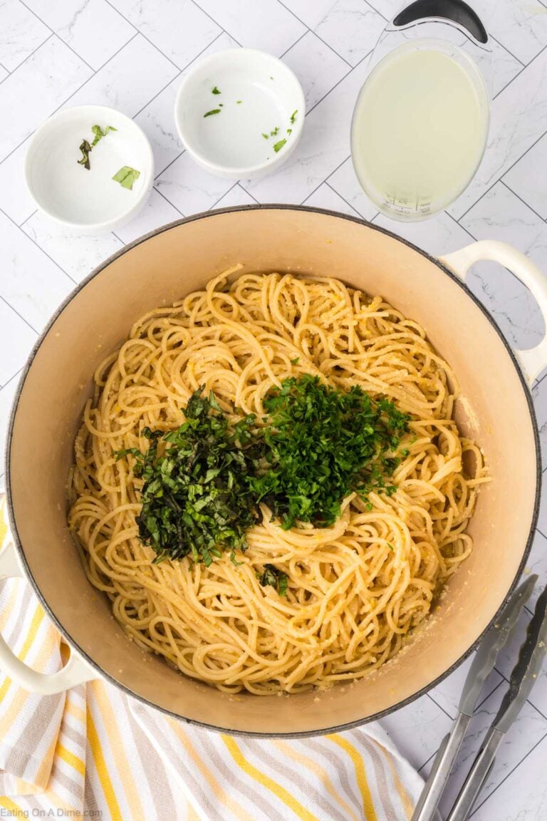 Lemon Spaghetti Recipe