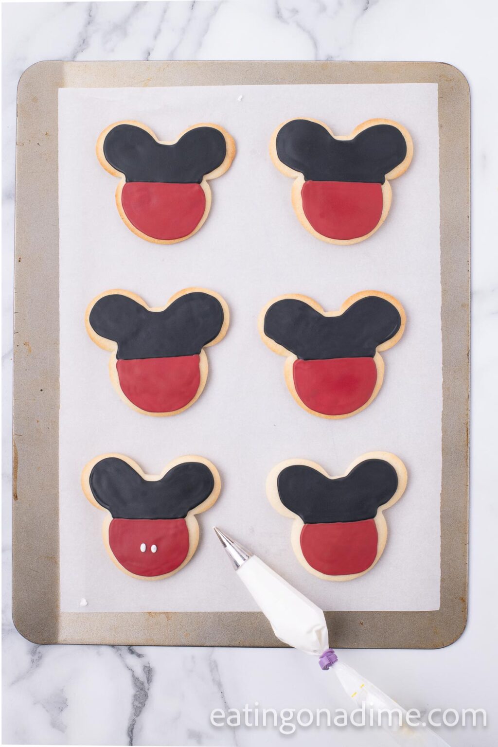 Mickey Mouse Cookies - Eating on a Dime