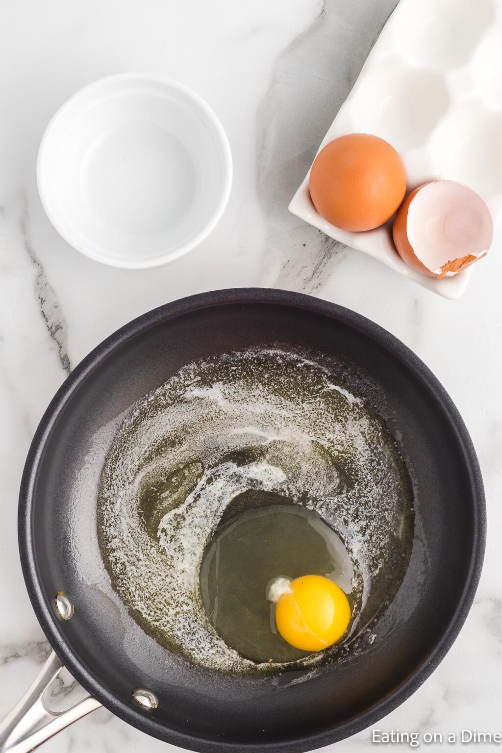 Over Hard Eggs - Eating on a Dime