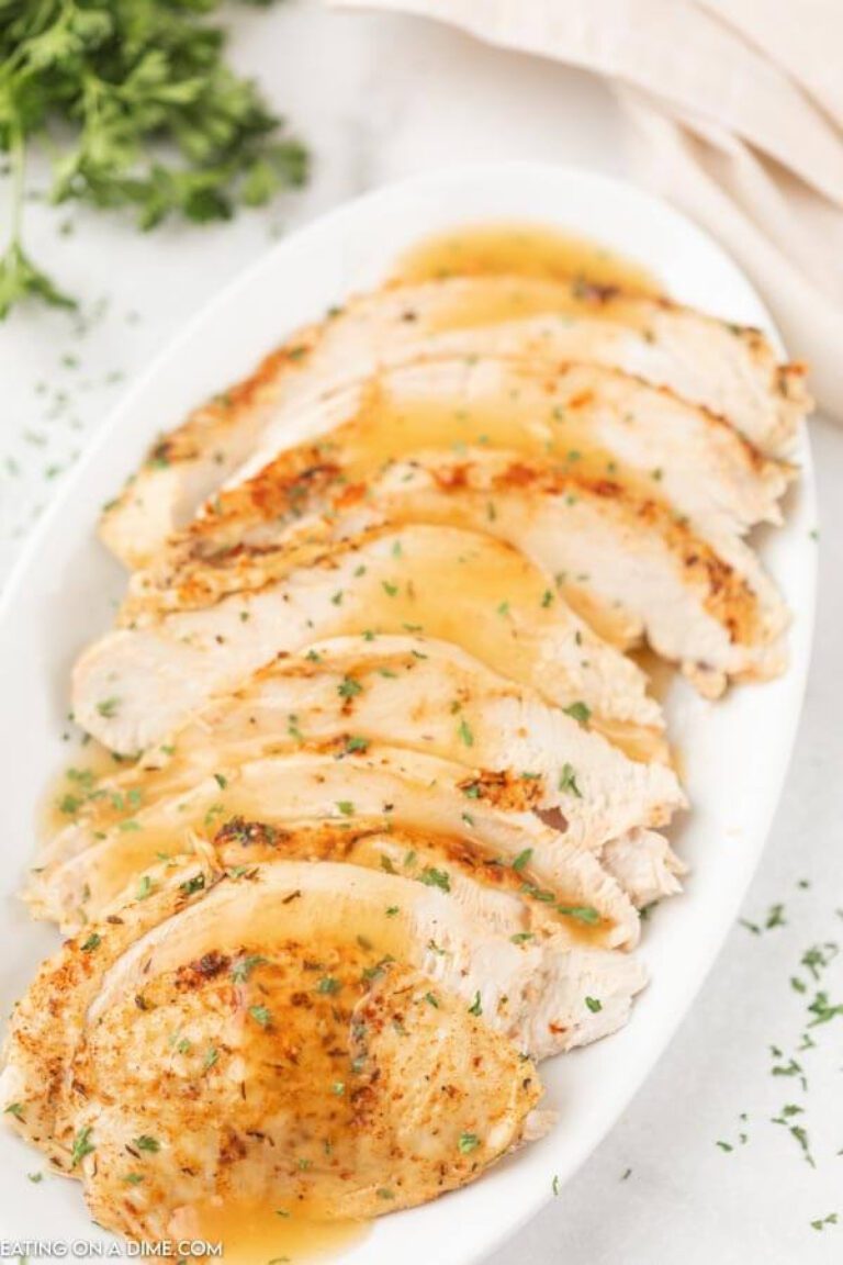 Juicy Instant pot turkey breast Recipe - Eating on a Dime
