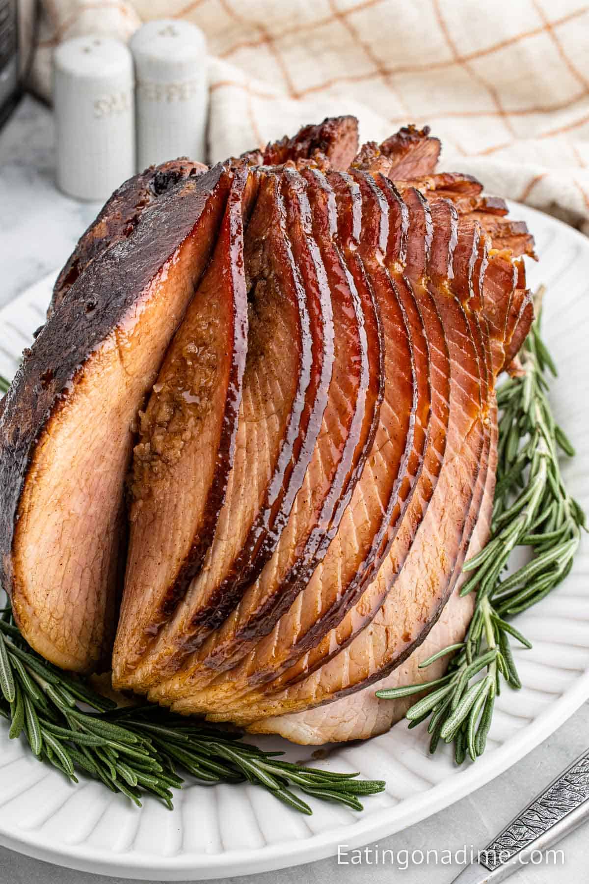Best Crock Pot Christmas Ham with Brown Sugar Glaze