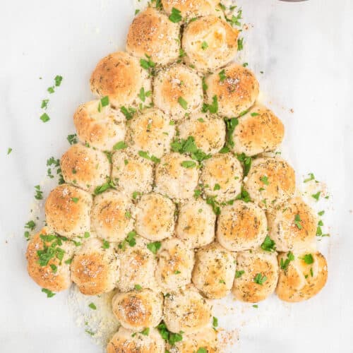 Christmas Tree Pull Apart Bread