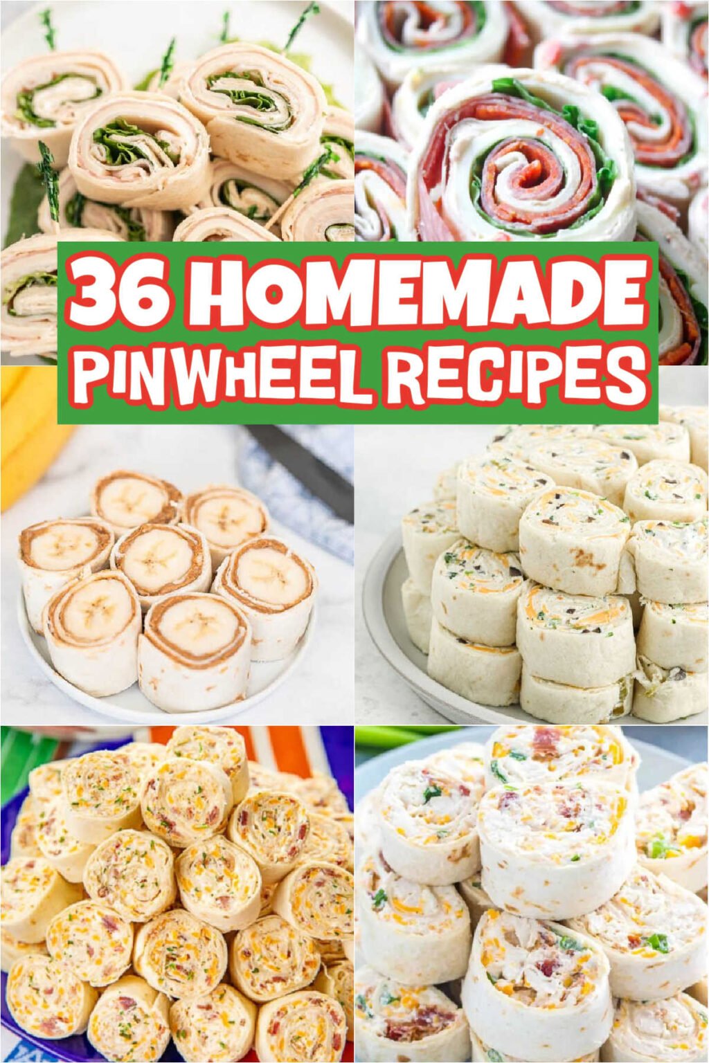 5 Star Pinwheel Recipes - Eating on a Dime