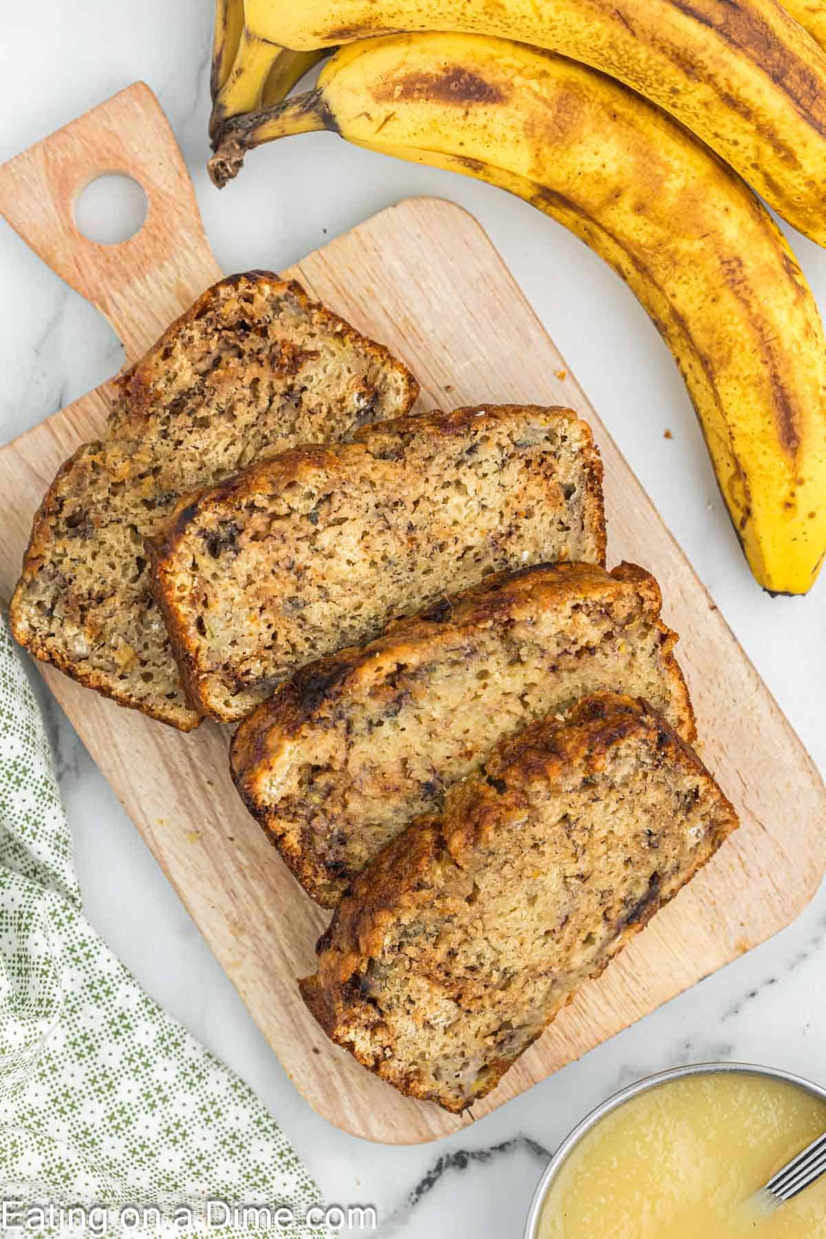 Best Banana Bread with Applesauce
