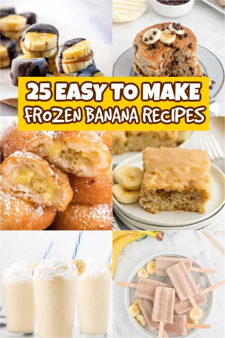 25 Best Frozen Banana Recipes