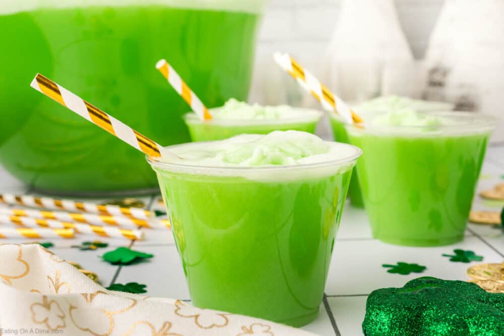 St Patrick's Day Punch: A Festive Family Treat - Eating on a Dime