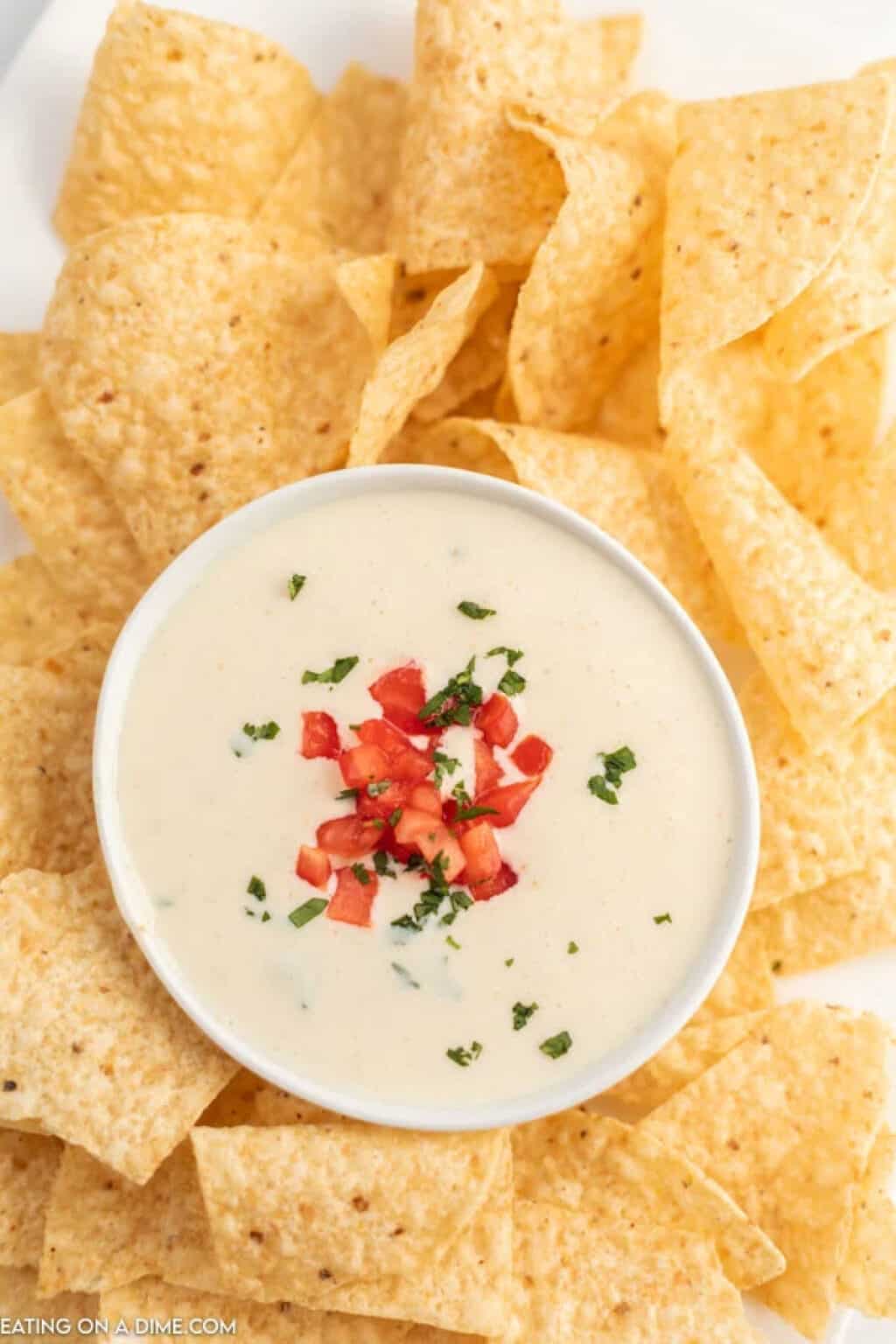 The Best Mexican White Cheese Dip (and VIDEO) - Authentic Queso Dip