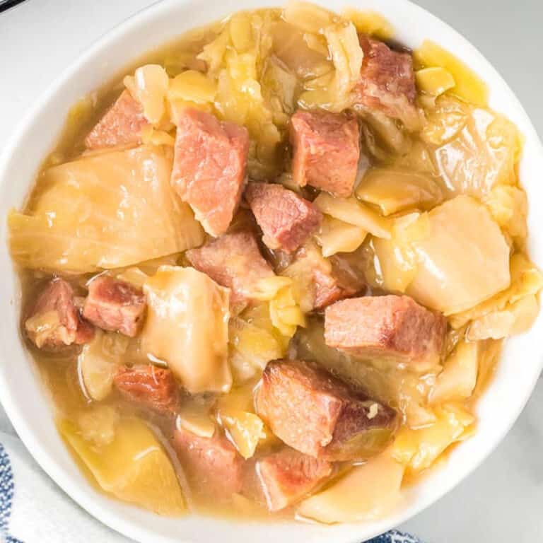 Crockpot Ham and Cabbage Recipe