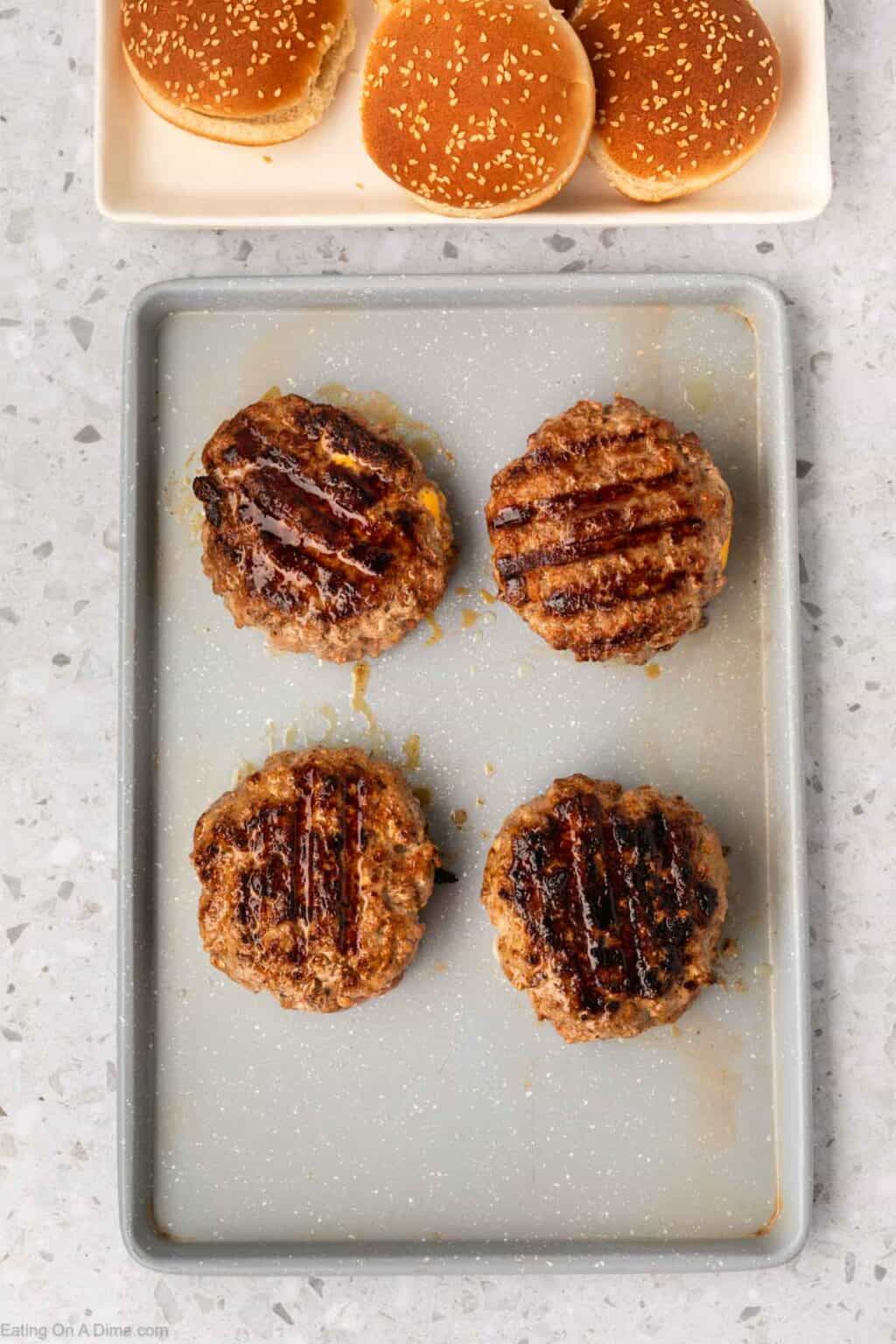 Juicy Lucy Burger - Eating on a Dime