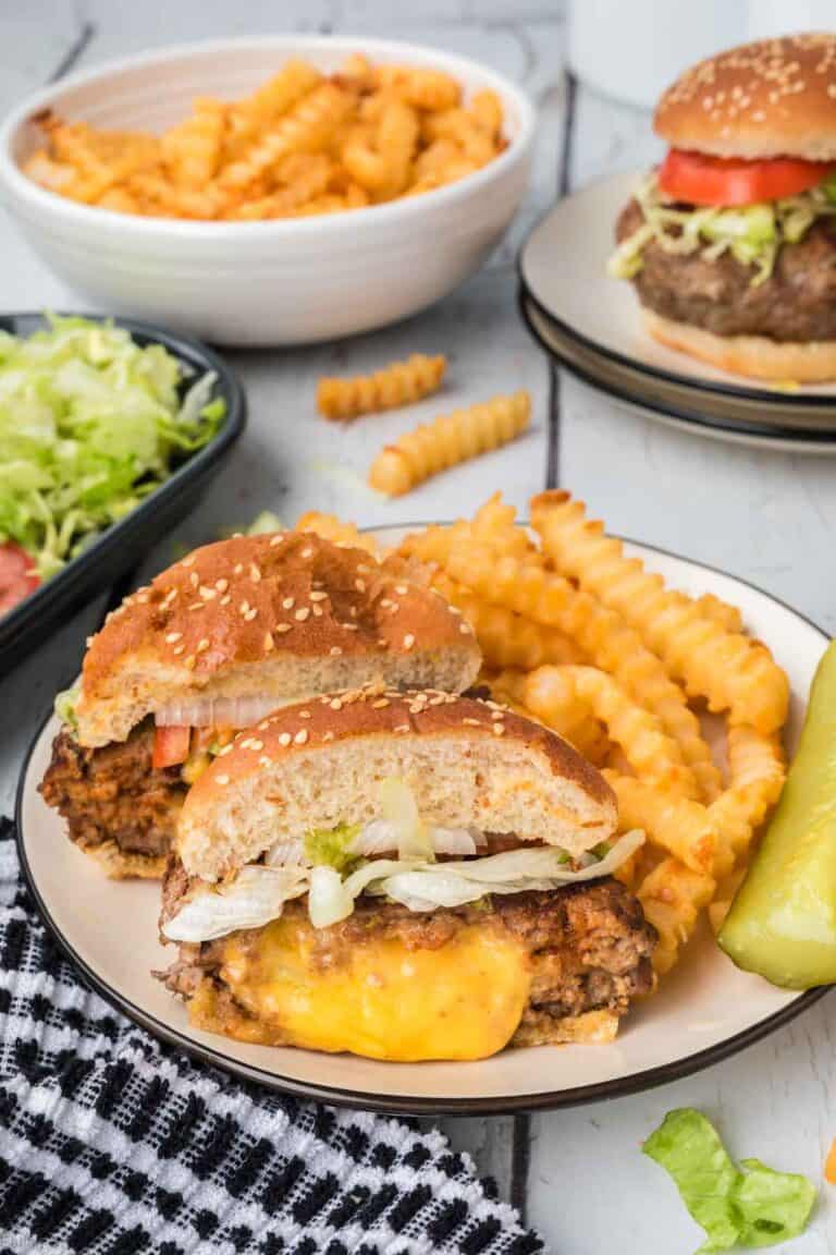 Juicy Lucy Burger - Eating on a Dime