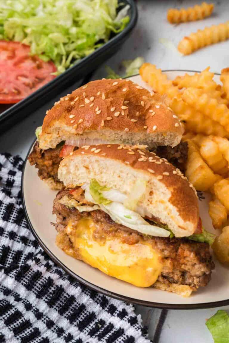 Juicy Lucy Burger - Eating on a Dime