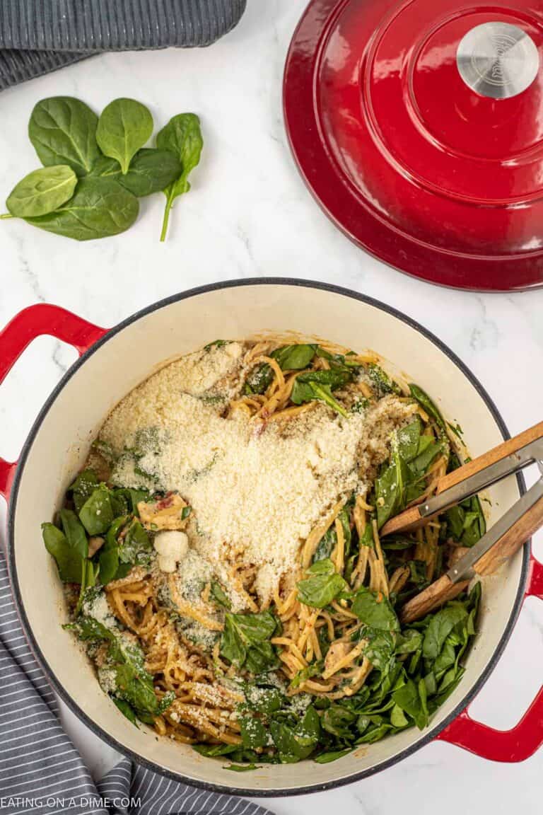One Pot Italian Chicken Pasta - Easy Chicken Dinner