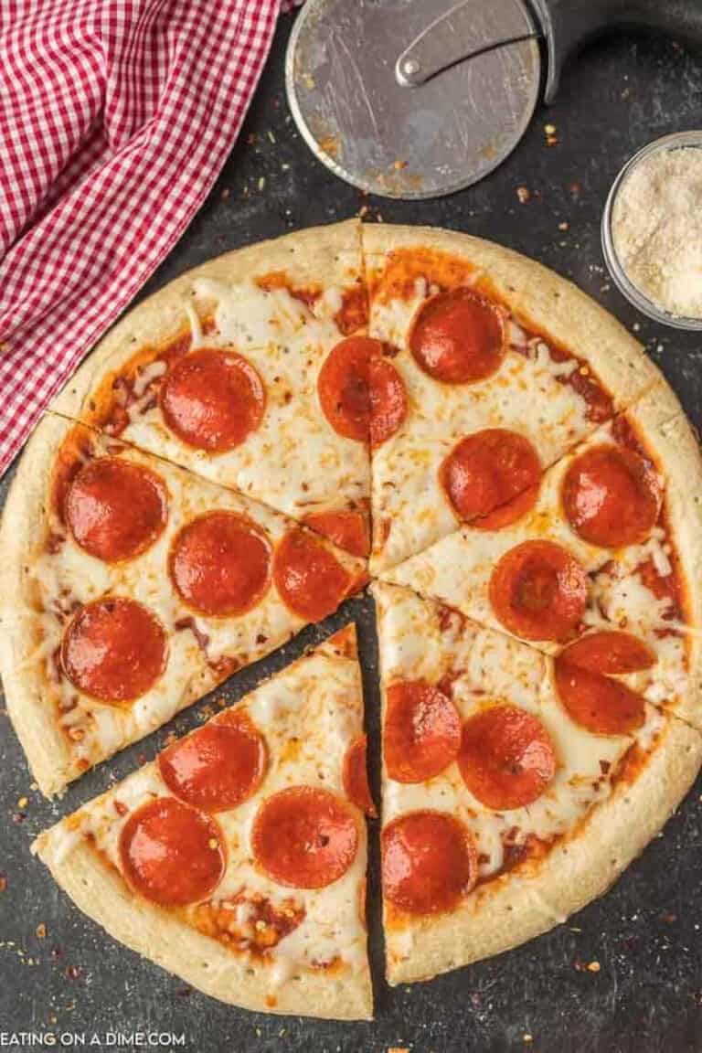 Pizza on Blackstone - Eating on a Dime