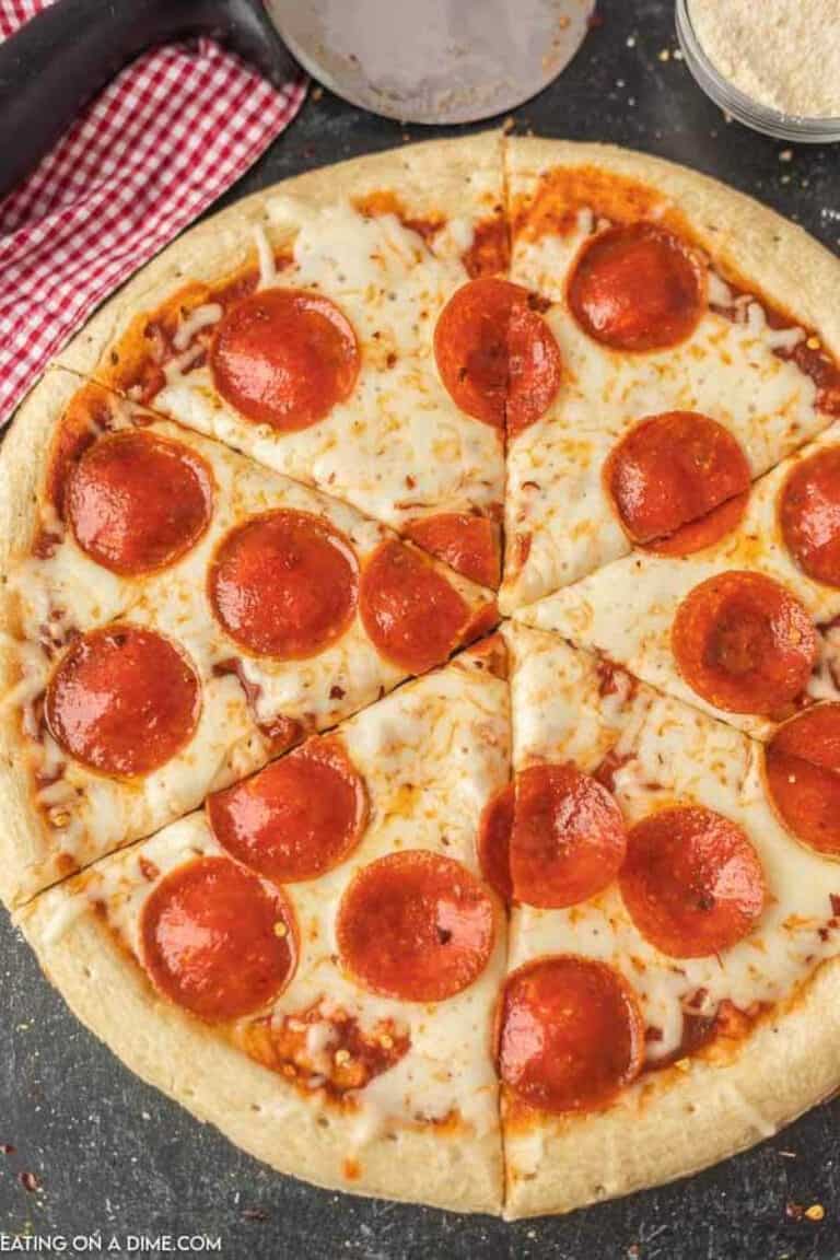 Pizza on Blackstone - Eating on a Dime