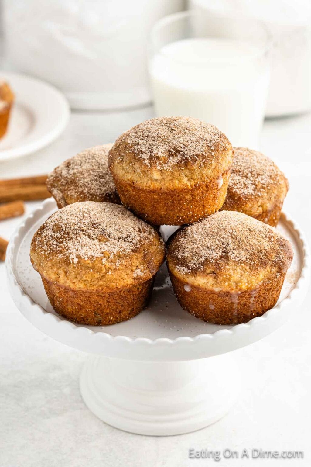 Snickerdoodle Muffins - Eating on a Dime