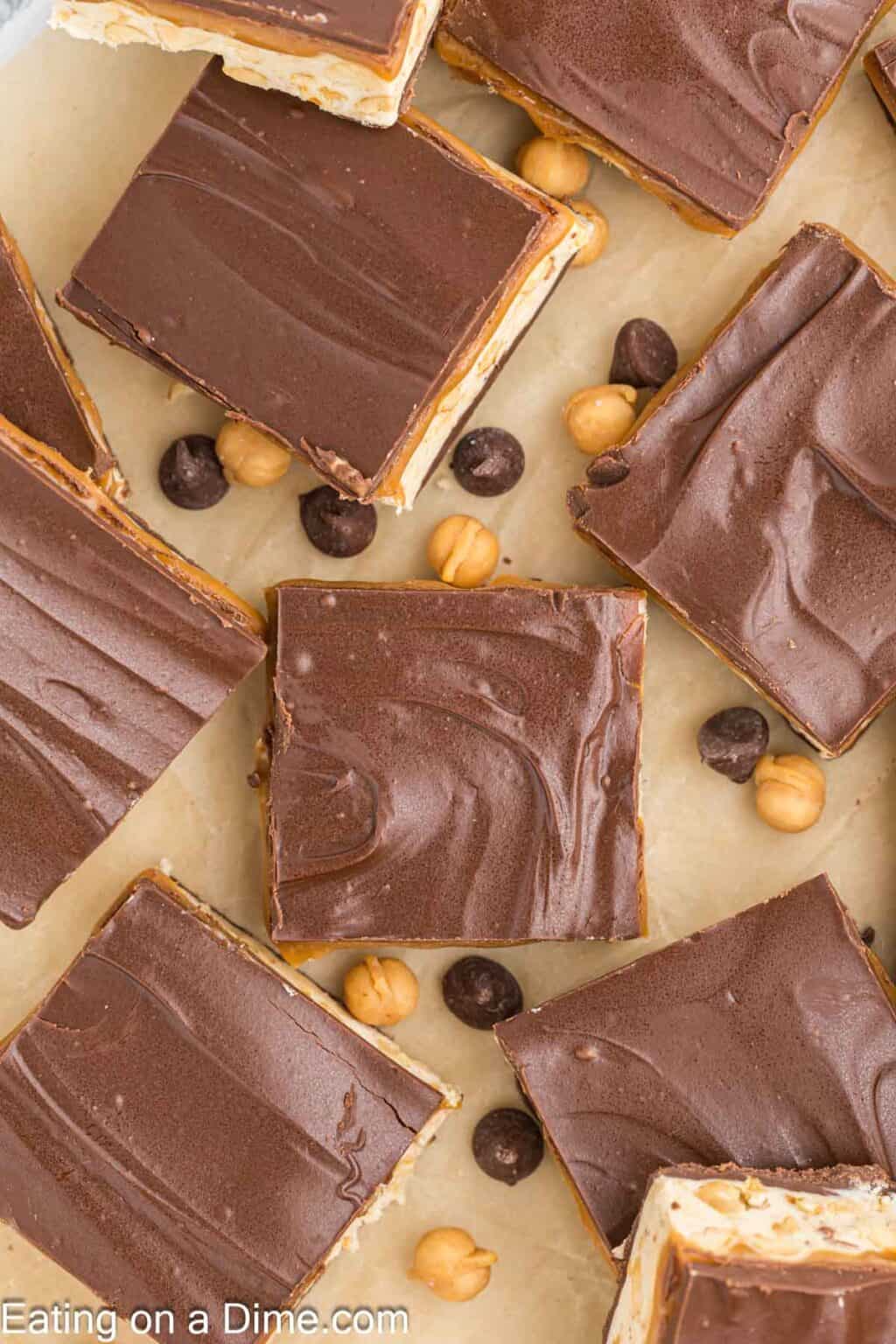 Homemade Snickers - Eating on a Dime