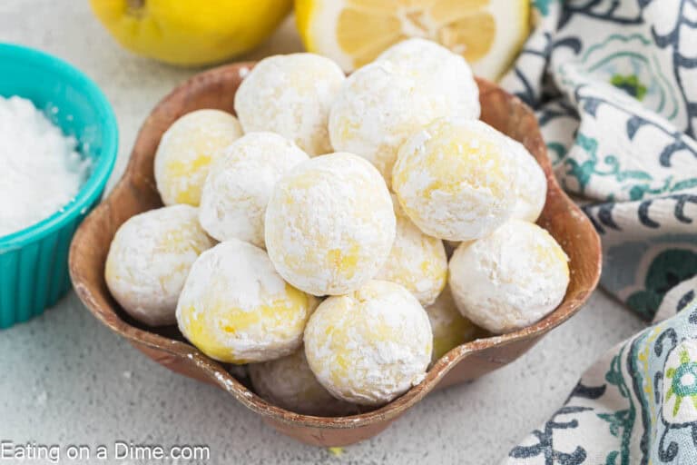 Lemon Truffles - Eating on a Dime