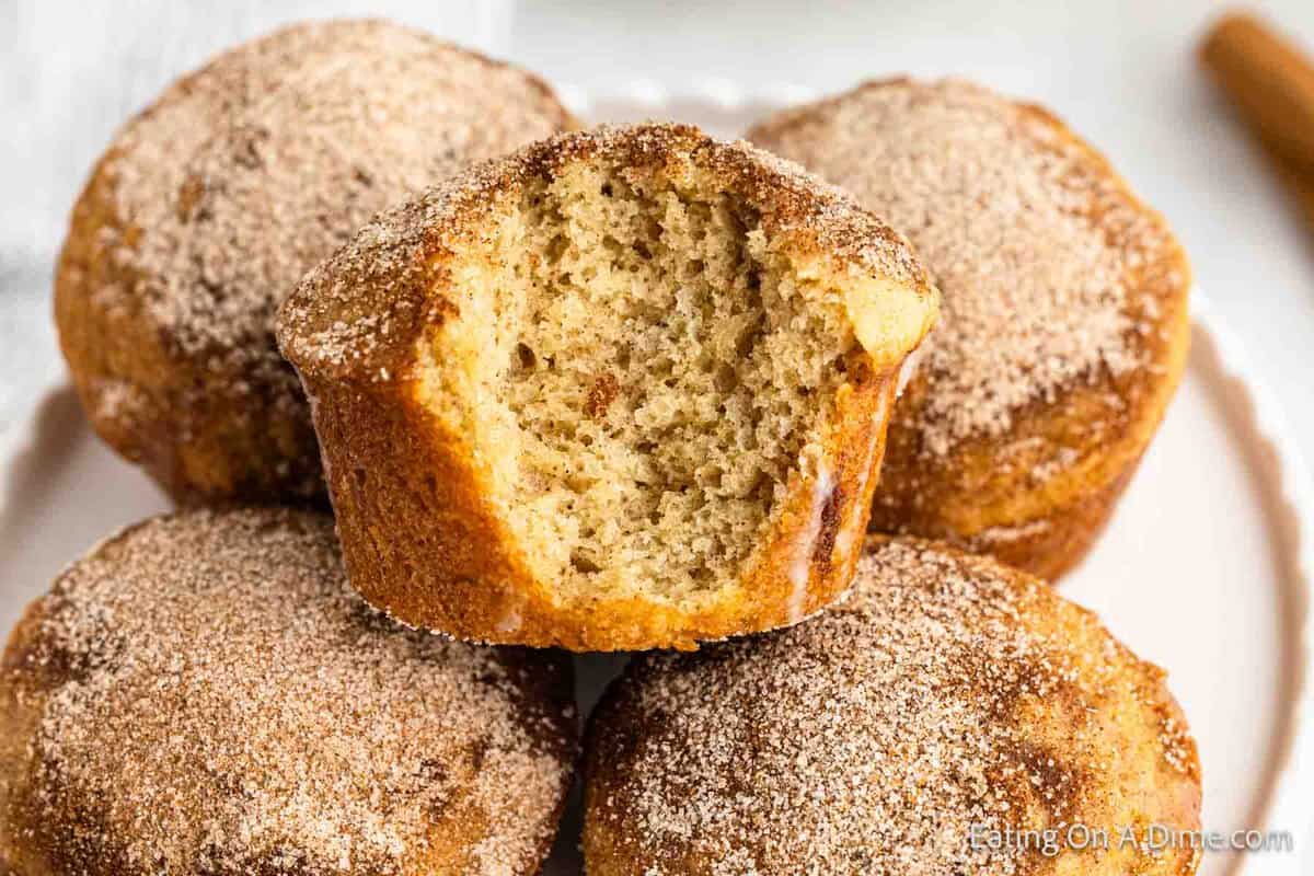 Snickerdoodle Muffins - Eating on a Dime