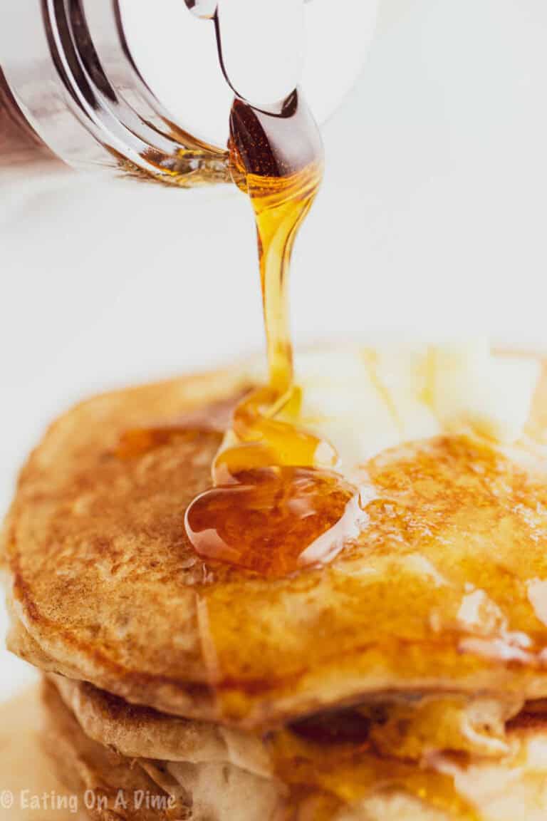 Homemade Pancake Syrup - Eating on a Dime