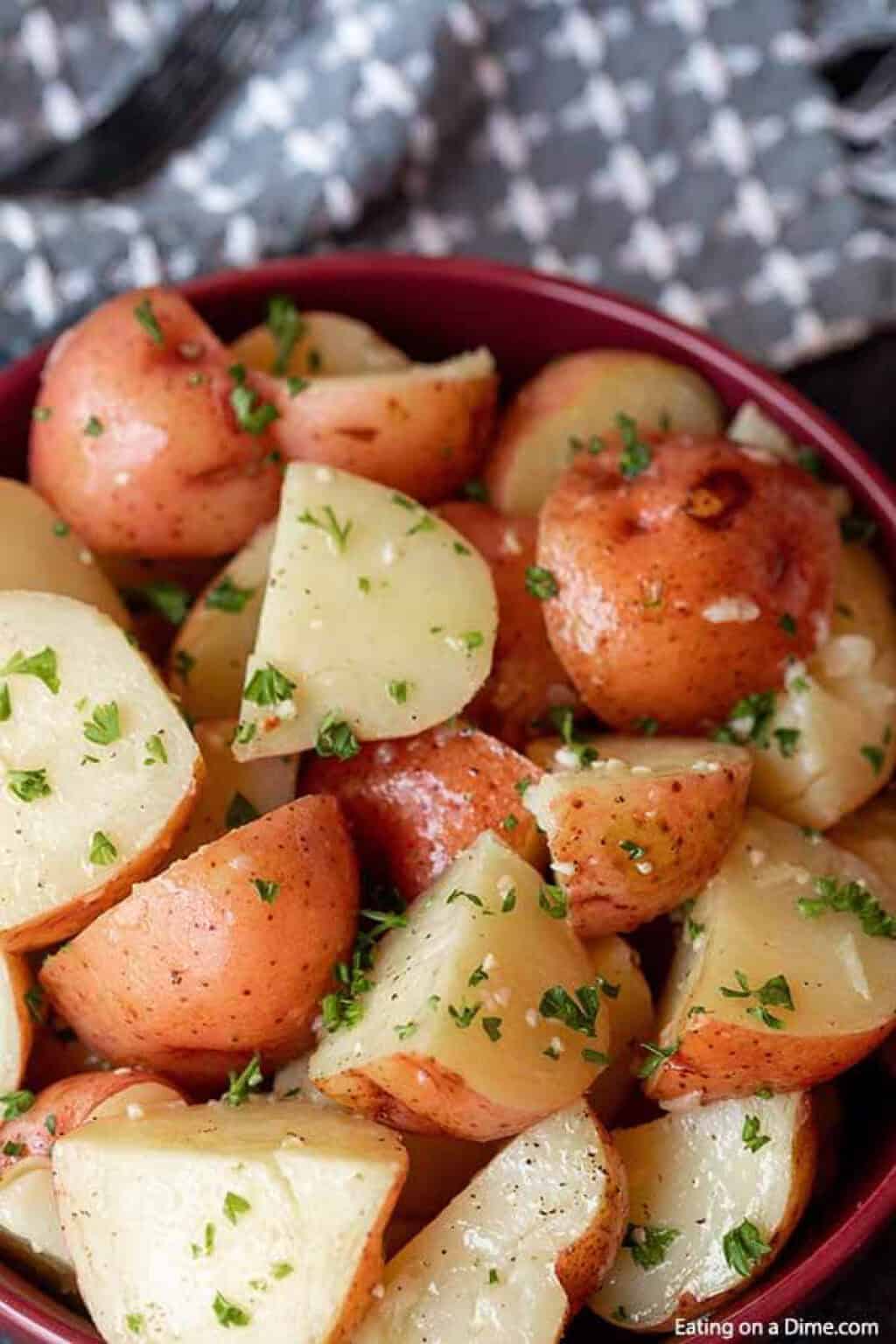 Instant pot red potatoes recipe - ready in 10 minutes