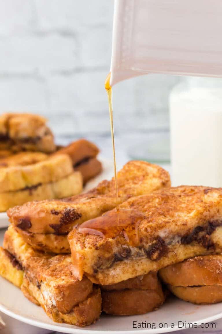 Nutella French Toast - Eating on a Dime