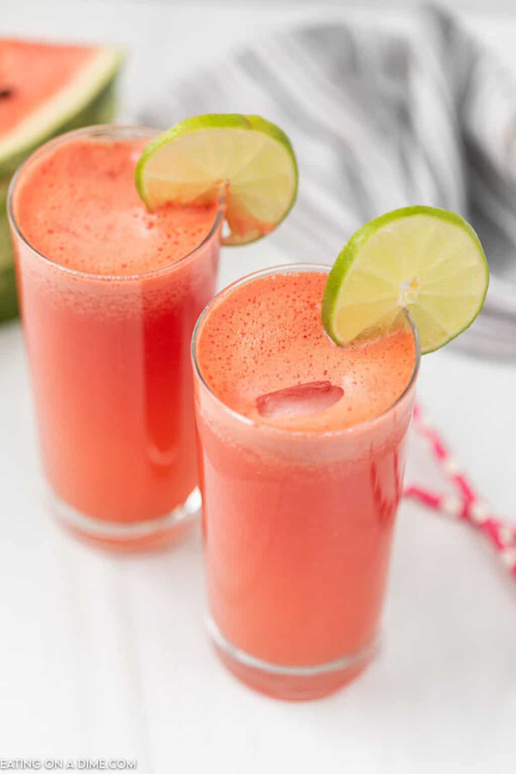 Watermelon Water Recipe - Eating on a Dime