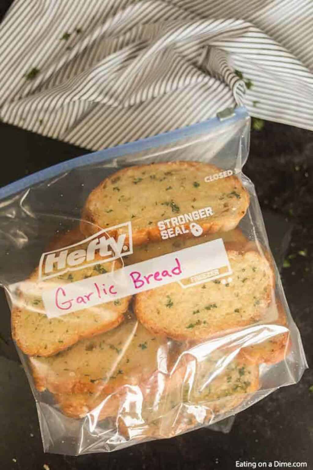 Homemade Garlic Bread - Eating on a Dime