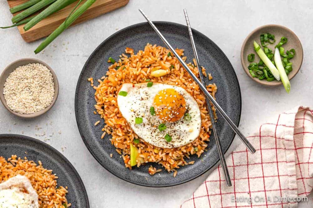 Kimchi Fried Rice: A Simple and Tasty Dish - Eating on a Dime
