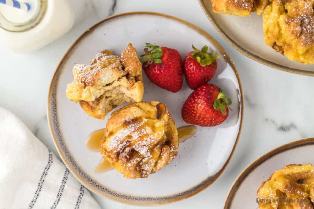 French Toast Muffins Recipe for Busy Mornings - Eating on a Dime