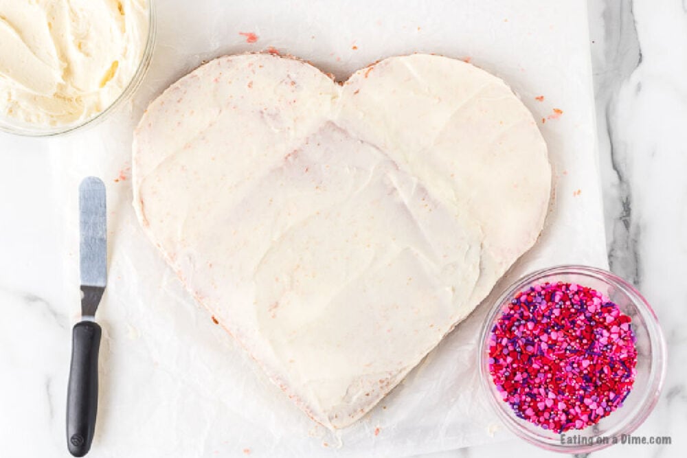 How to make Heart Shaped Cake without a Specialty Cake Pan