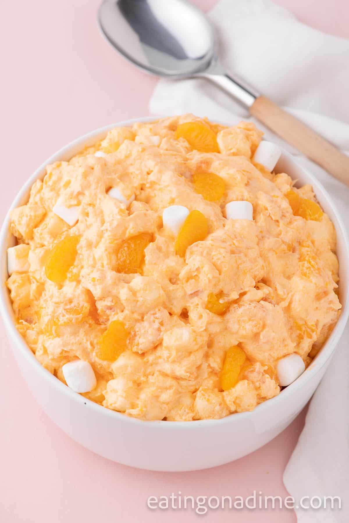 Orange Fluff - Eating on a Dime